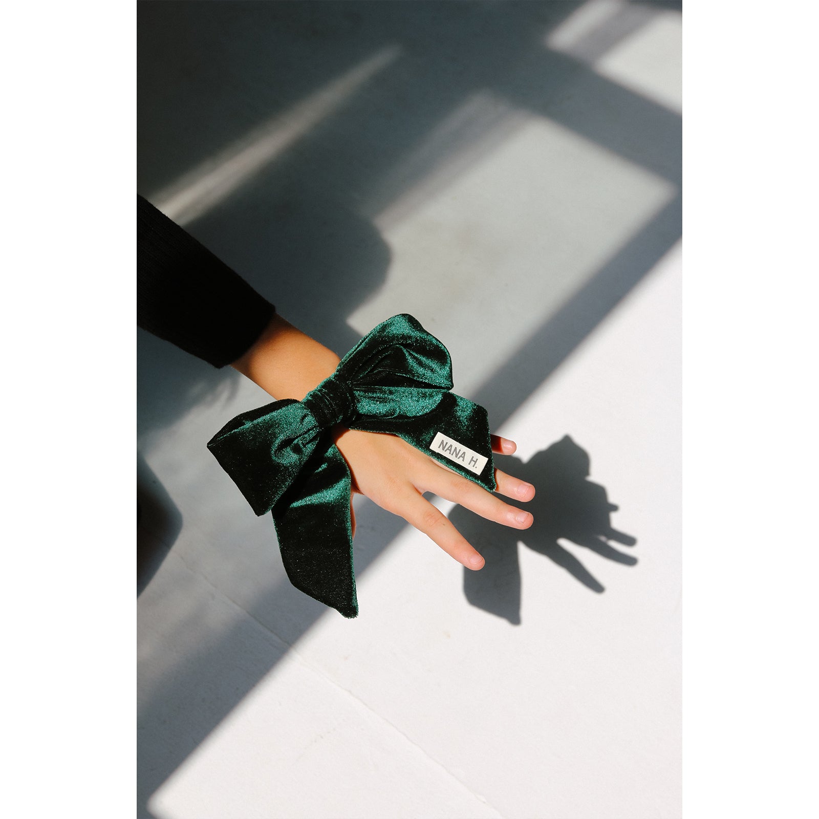 גומיית פפיון קטיפה מבריקה – Nana-h-accessories